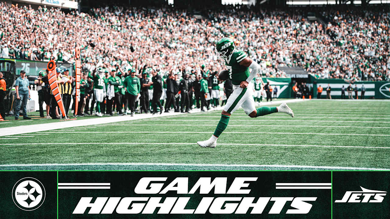 Jets vs. Steelers Game Highlights (09/07/2025)