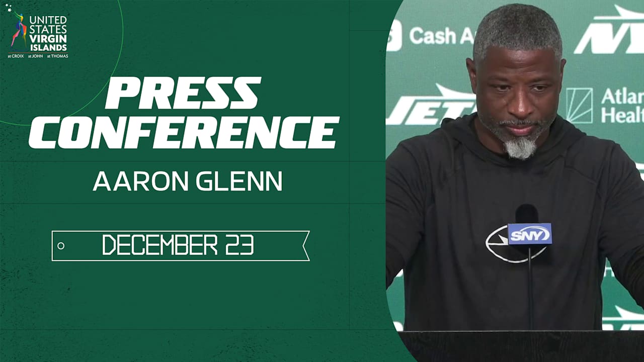 Aaron Glenn Press Conference (12/23) | Week 17