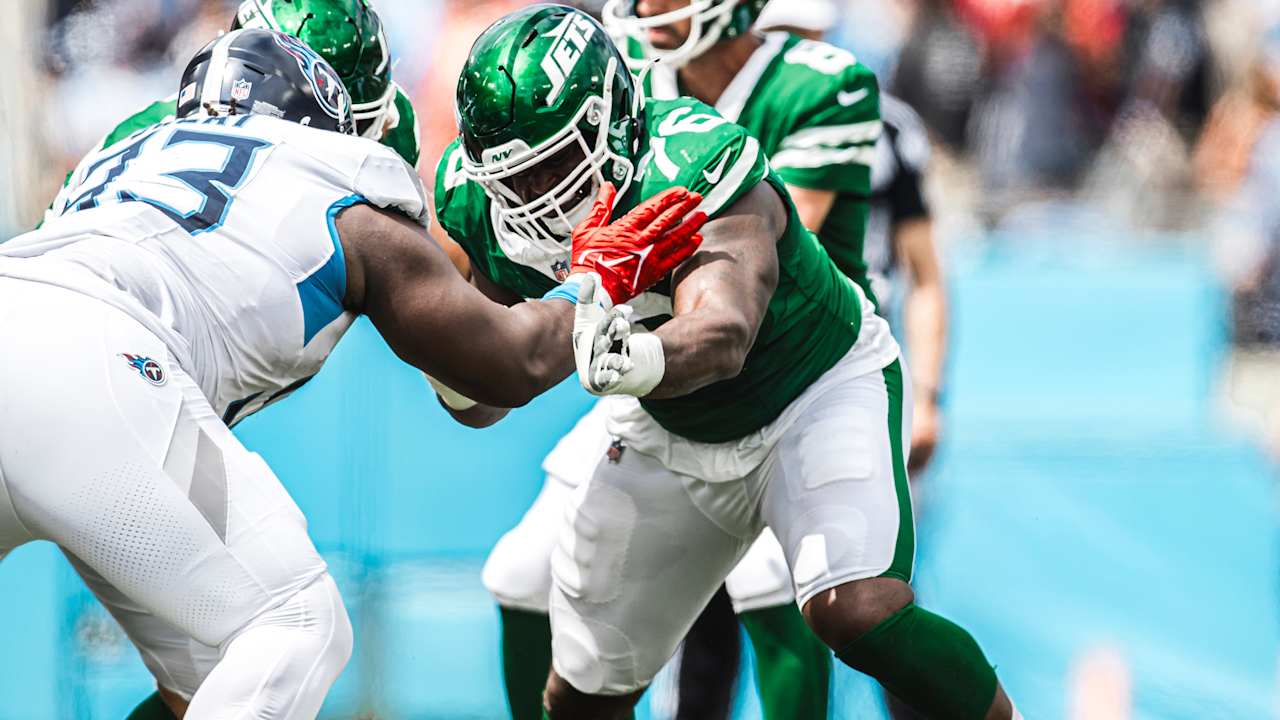 How Does John Simpson Think the Jets O-Line Can Build on 2024?