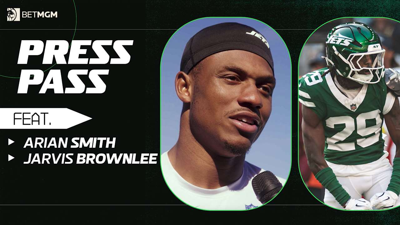 Jets-Panthers Preview Interviews | WR Arian Smith & CB Jarvis Brownlee Jr.