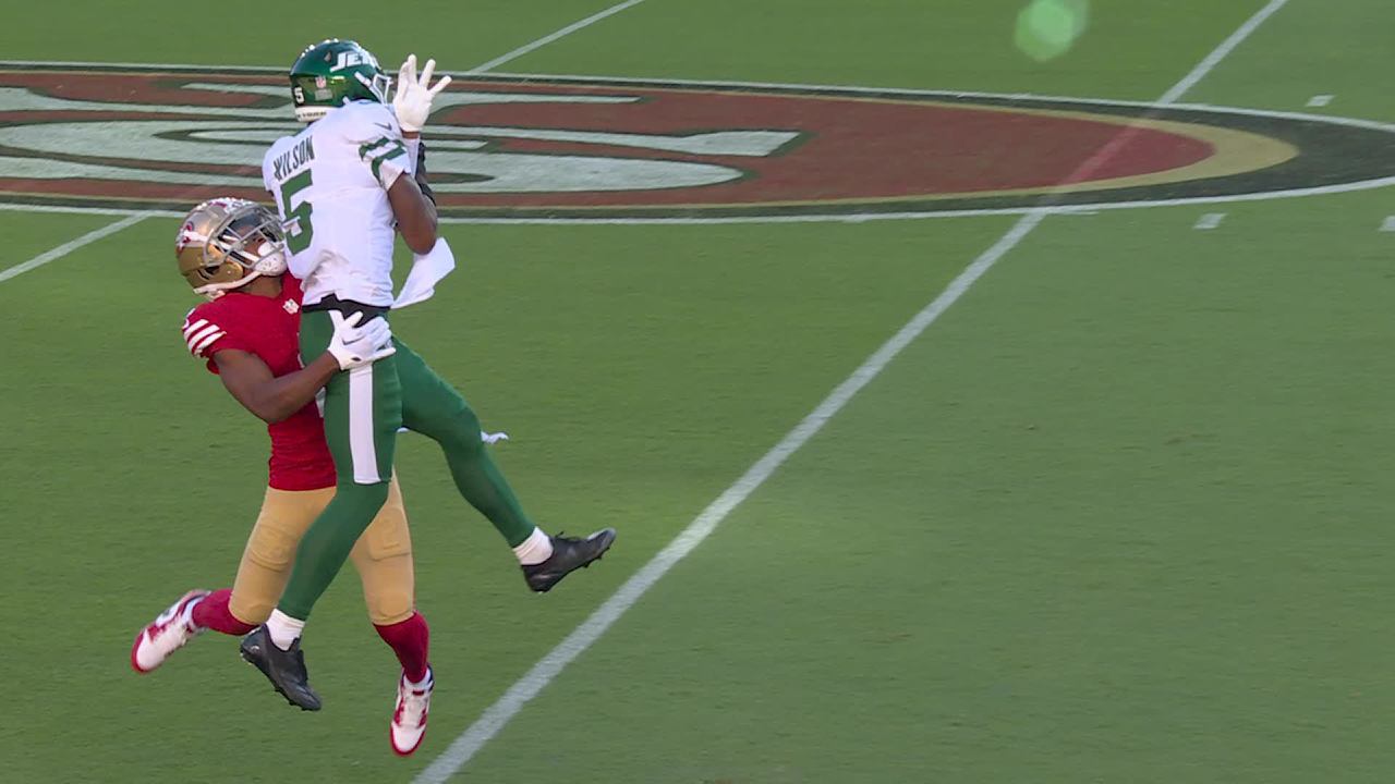 Highlight | Aaron Rodgers to a Leaping Garrett Wilson for 16 Yards