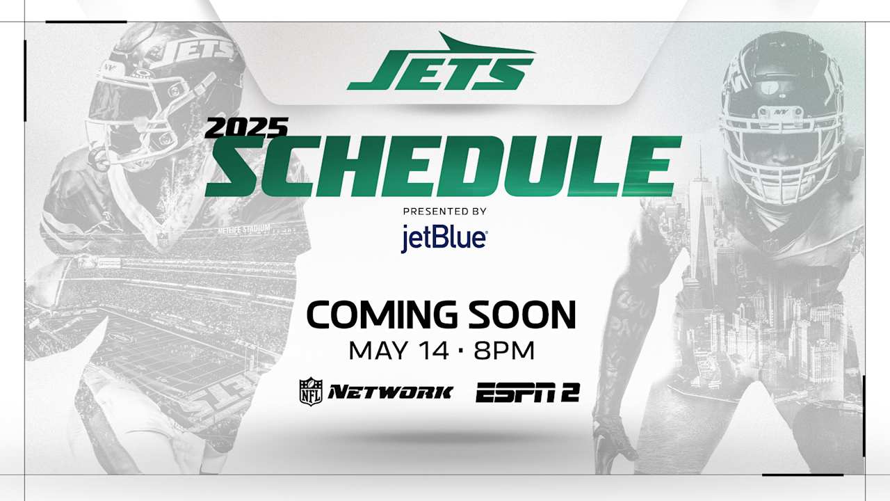 2025 NFL Schedule Release and Ticket Information - New York Jets