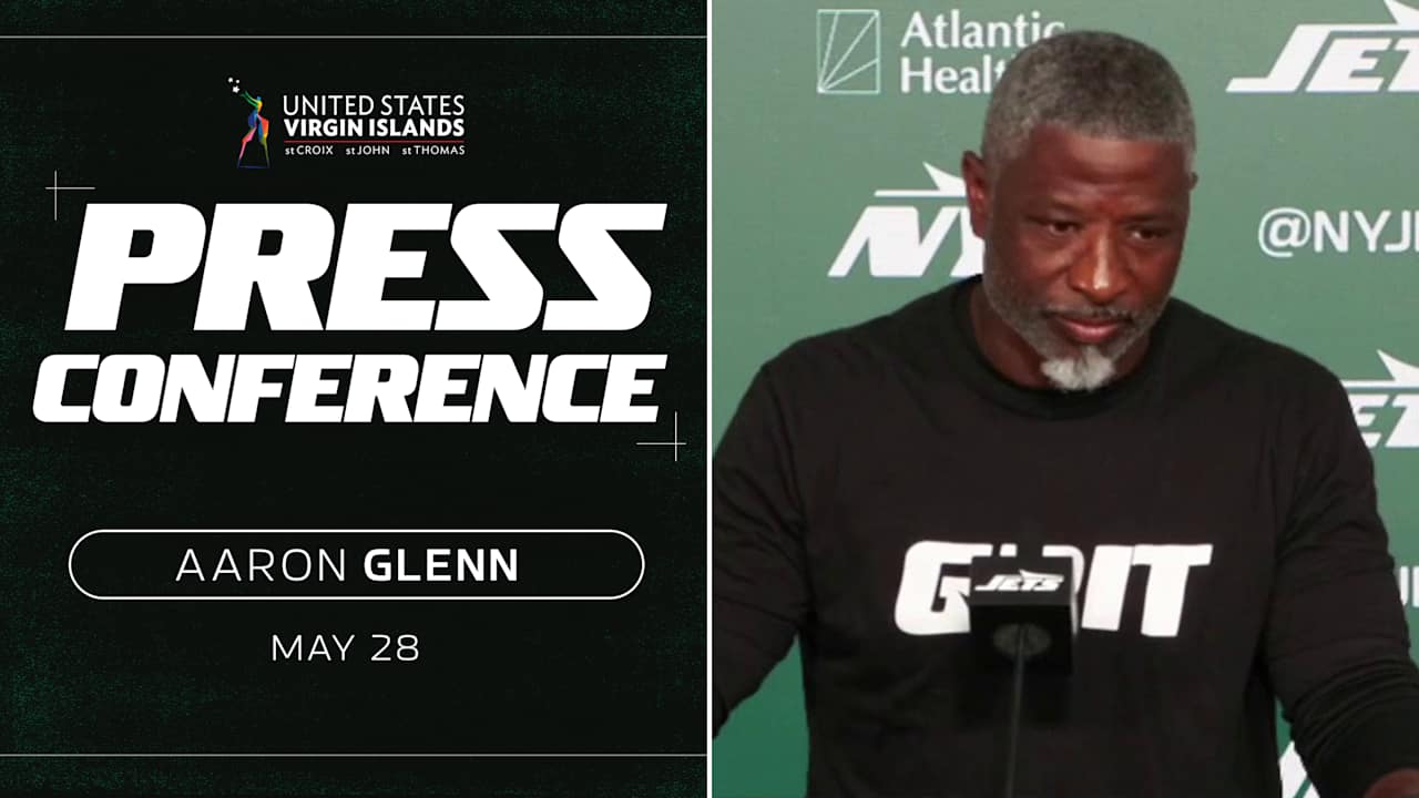 Aaron Glenn OTA Press Conference (5/28)