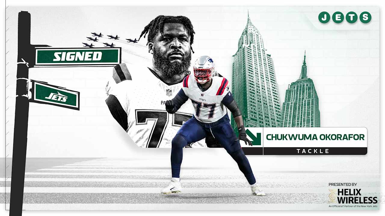 Jets Sign Tackle Chukwuma Okorafor