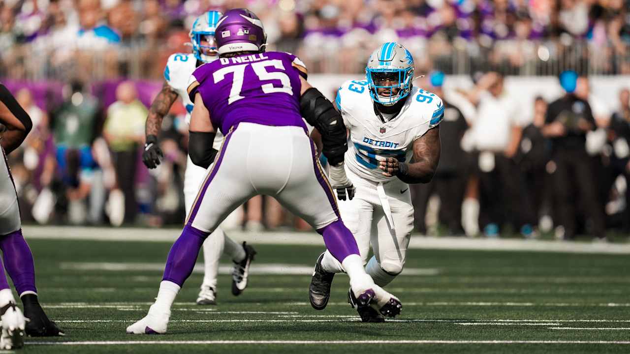 Detroit Lions DL Josh Paschal excited to get back on the field after ...