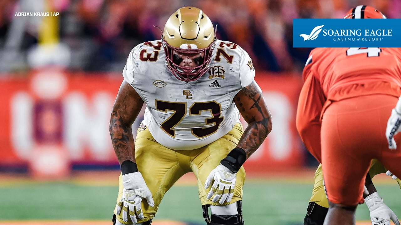 A CLOSER LOOK: Detroit Lions offensive lineman Christian Mahogany
