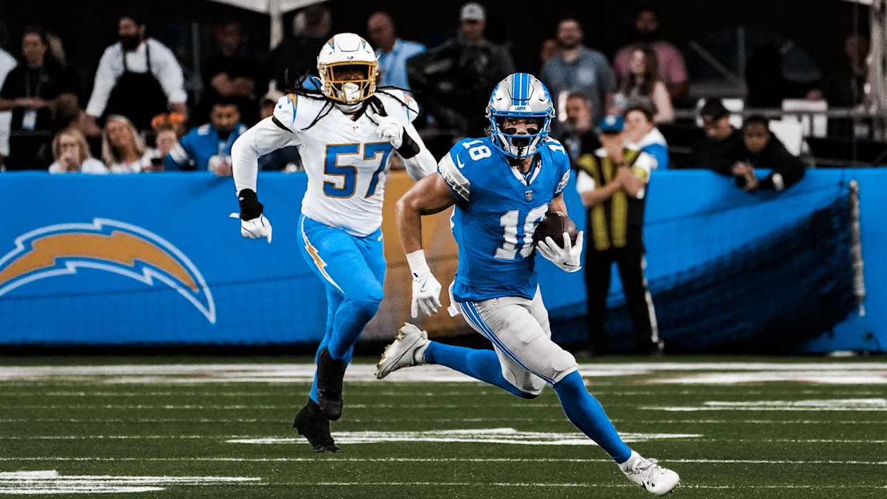Lions vs. Chargers Hall of Fame Game photos