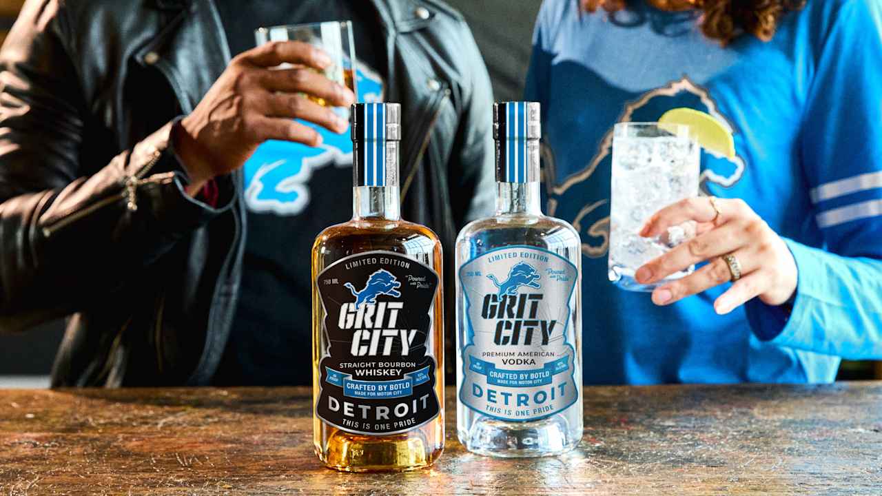 Detroit Lions Launch Grit City Spirits with the Release of a ...