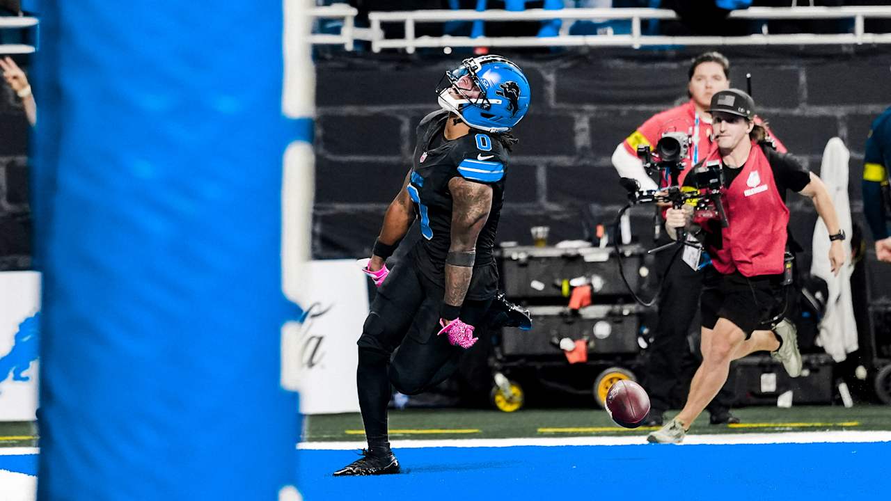 HIGHLIGHT: 78-yard TD! Gibbs hits 22.23 MPH on speedy rush vs. Bucs