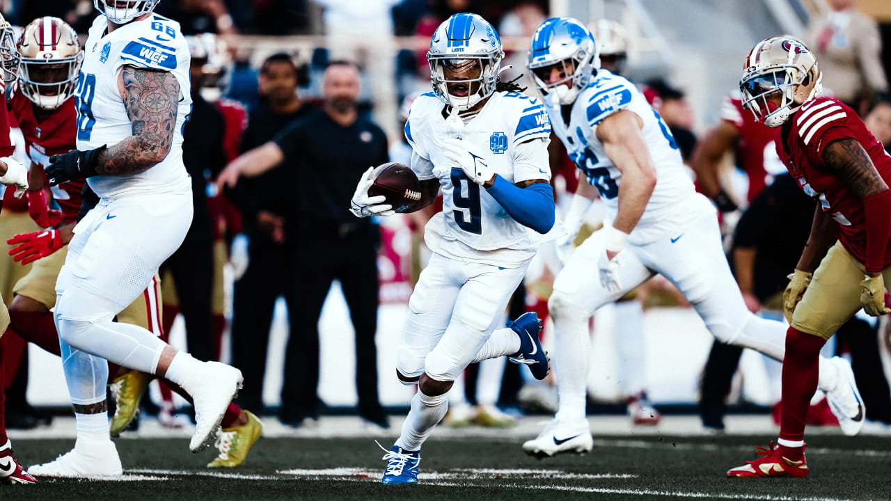 Lions at 49ers NFC Championship photos