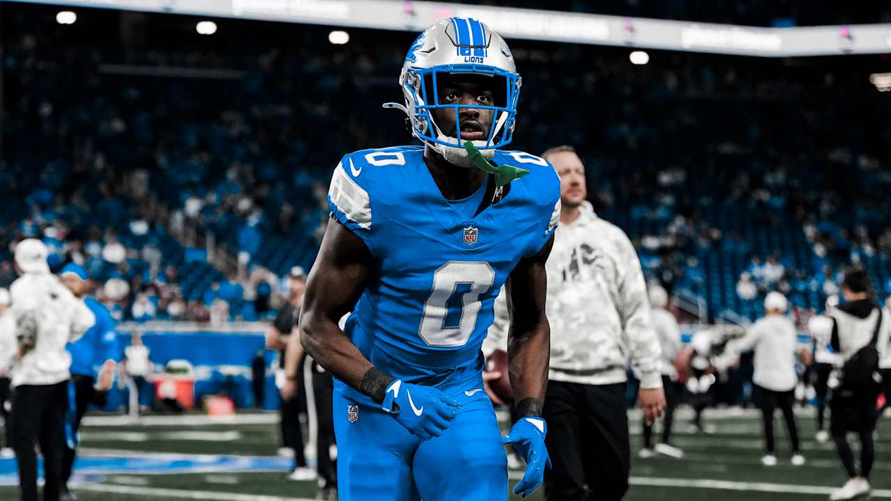 Rookie CB Terrion Arnold talks confidence level, Detroit Lions ...