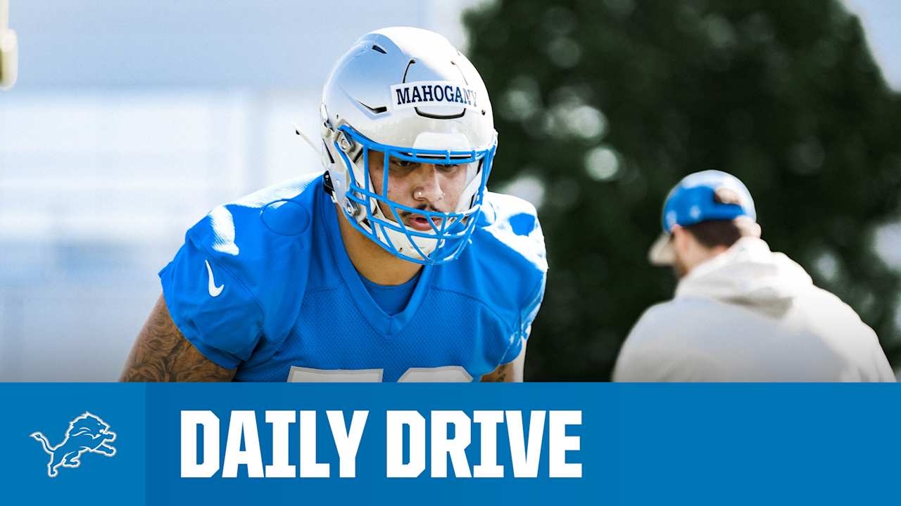Detroit Lions activate rookie offensive lineman Christian Mahogany to ...