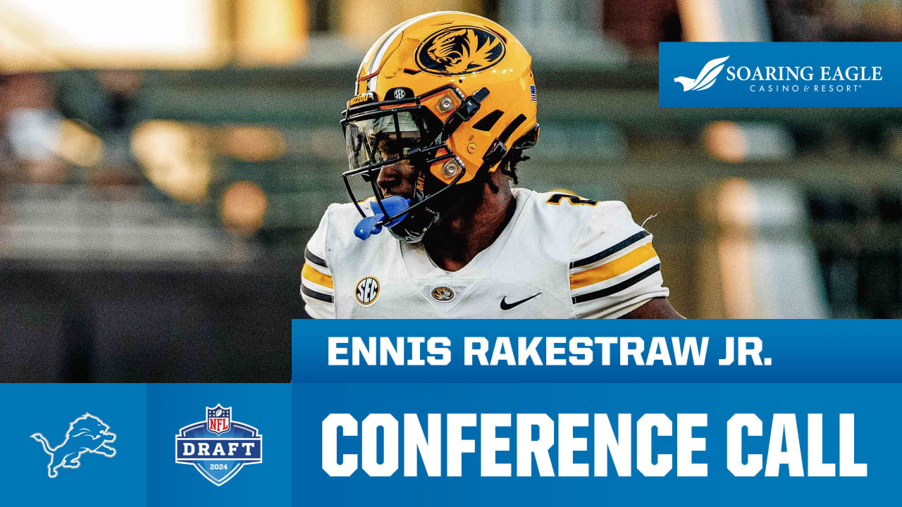 Rakestraw Jr. on being drafted by Lions