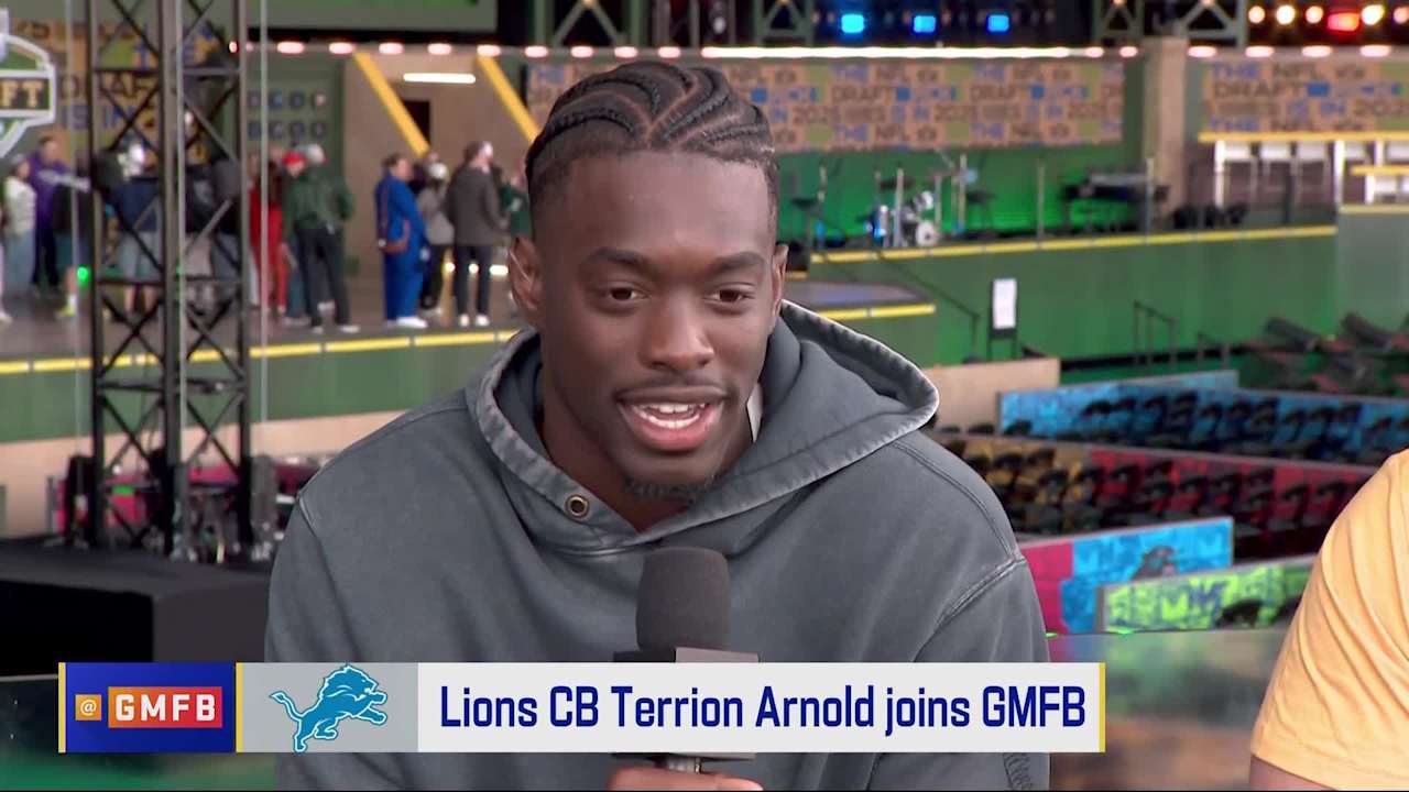 Terrion Arnold recounts NFL Draft day story | 'GMFB' Terrion Arnold recounts NFL Draft day story | 'GMFB'
