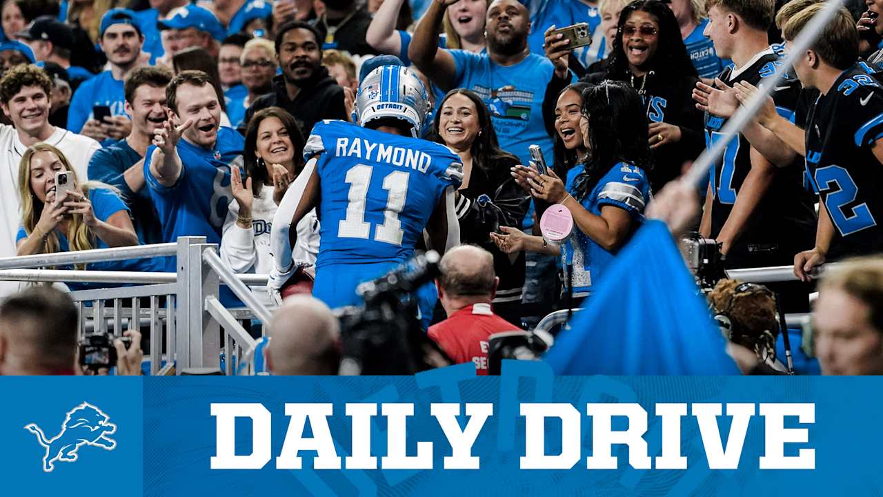 Detroit Lions wide receiver Kalif Raymond's third career return TD had ...