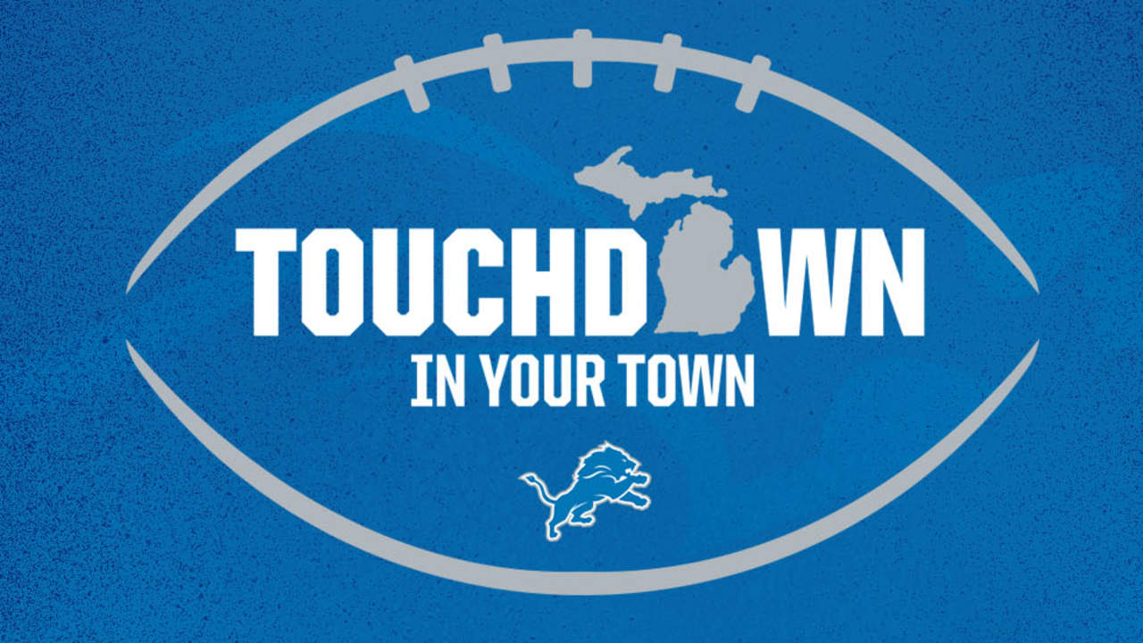 Detroit Lions announce 2025 Touchdown in Your Town applications now open