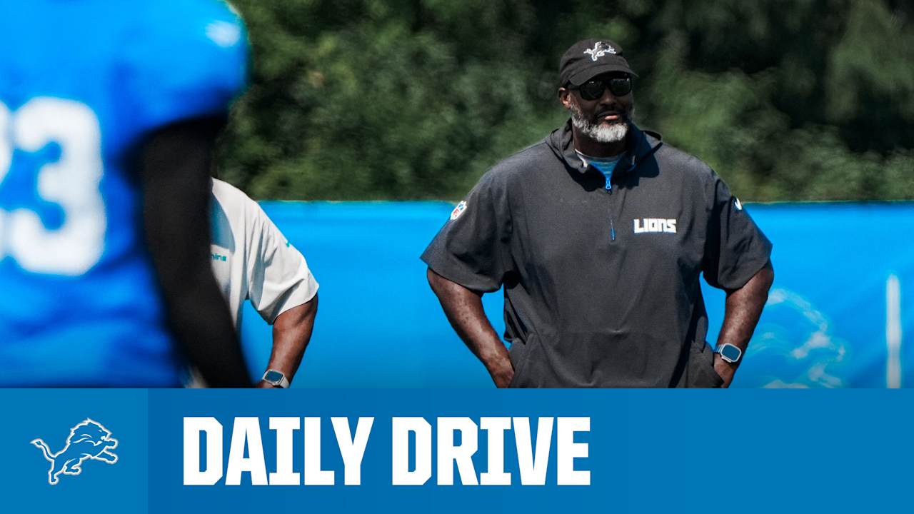 2025 Detroit Lions' initial 53-man roster finalized with 3 open spots
