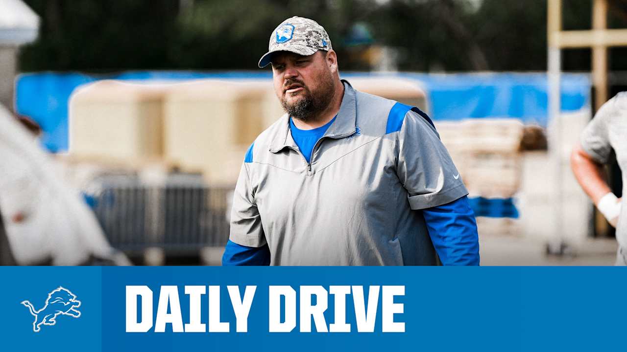 Detroit Lions OL coach Hank Fraley on what went wrong on key screen vs ...