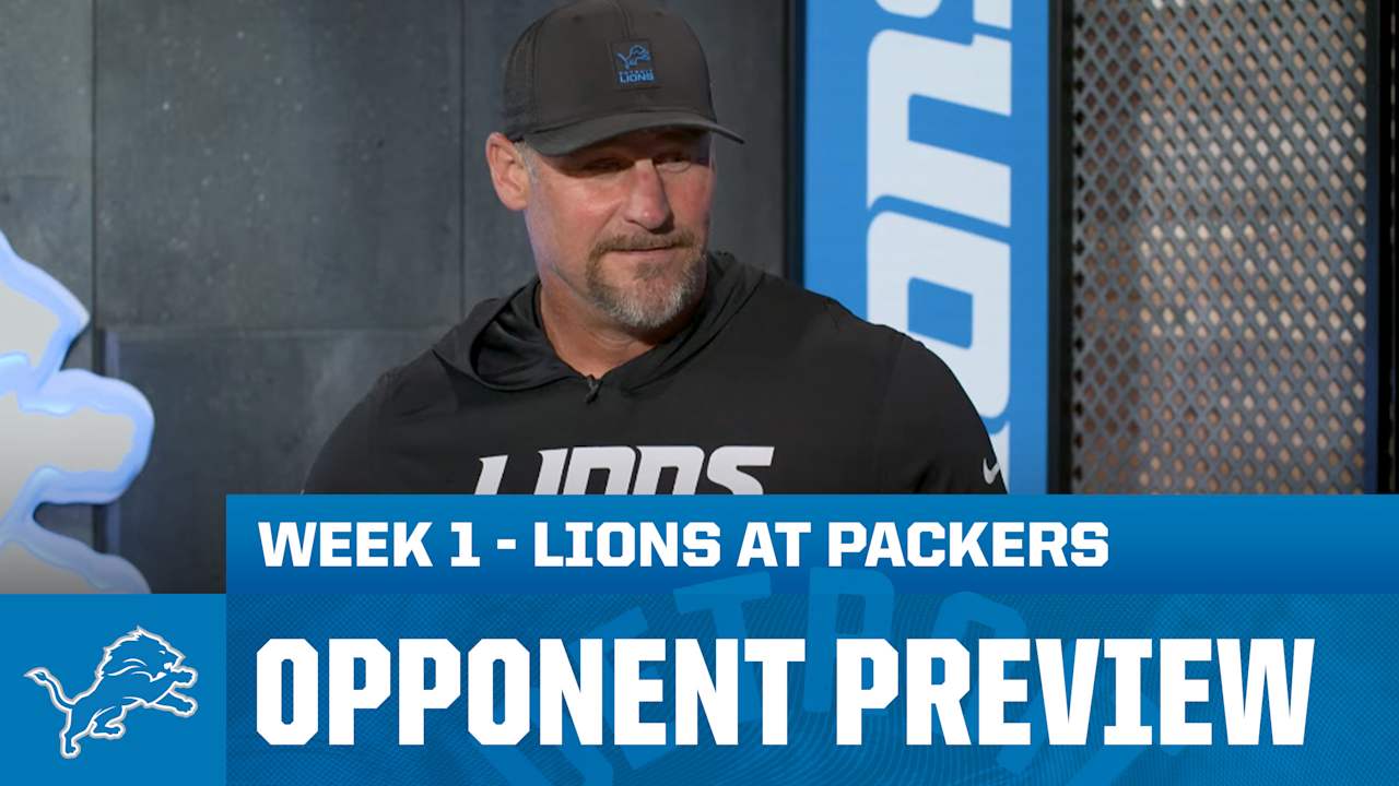 Lions at Packers | Week 1 opponent preview