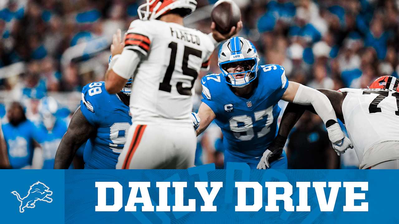 PFF grades, snap counts: Lions edge rusher Aidan Hutchinson's revival continues for Cleveland ...
