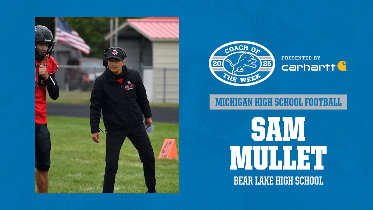 Sam Mullet of Bear Lake High School Named the Detroit Lions High School ...