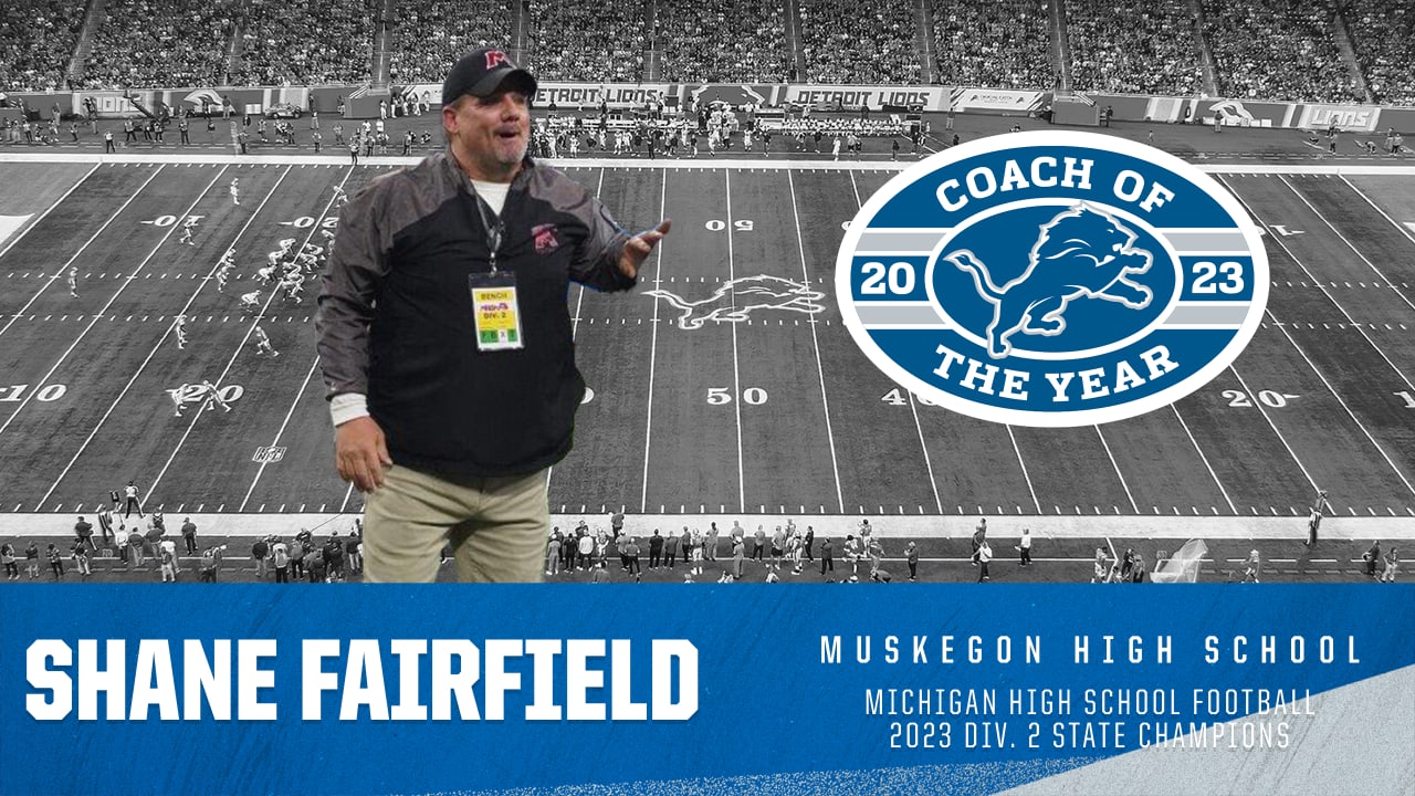 Shane Fairfield of Muskegon High School named the Detroit Lions High ...