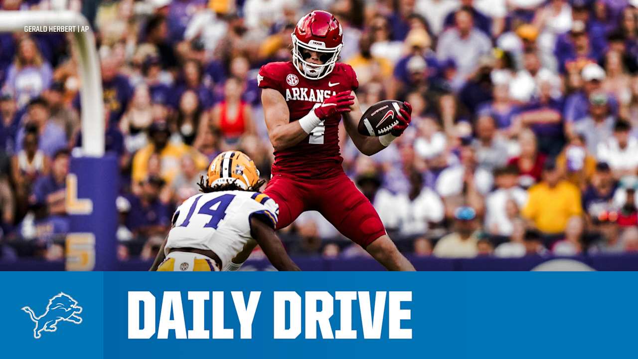 Detroit Lions GM Brad Holmes: Isaac TeSlaa was 'my favorite wide ...