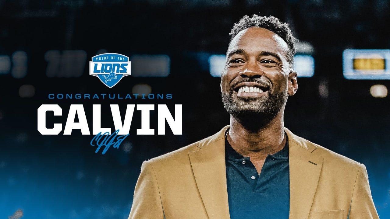 Calvin Johnson to be inducted into Pride of the Lions