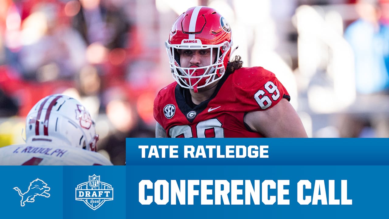 Ratledge on being drafted by the Lions