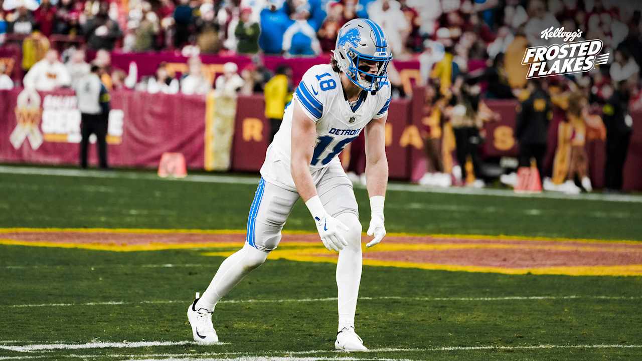 Detroit LIons rookie WR Isaac TeSlaa could see more opportunities