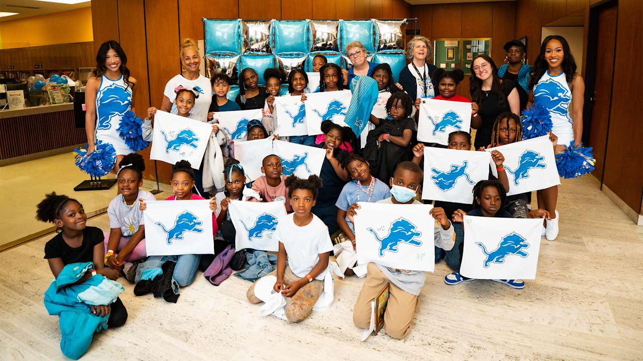 Detroit Lions & Detroit Public Library | Summer Reading Program kickoff
