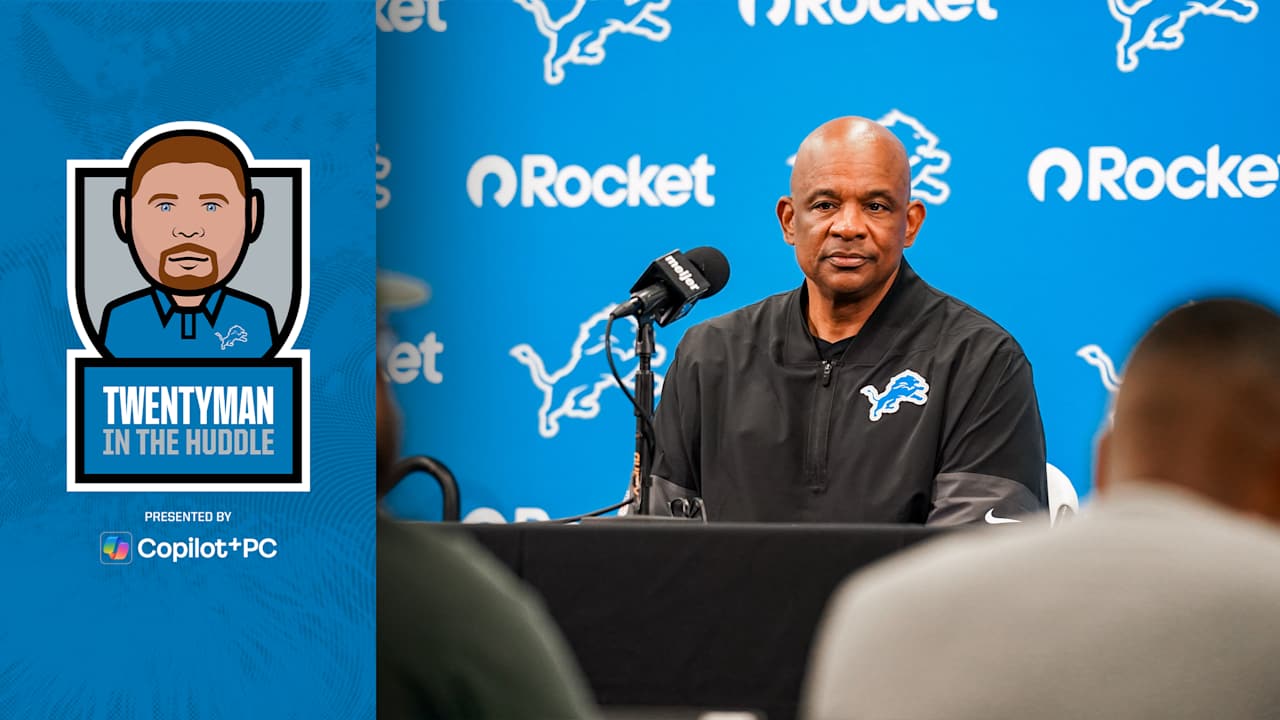 2025 Detroit Lions roster cuts with assistant general manager Ray Agnew ...