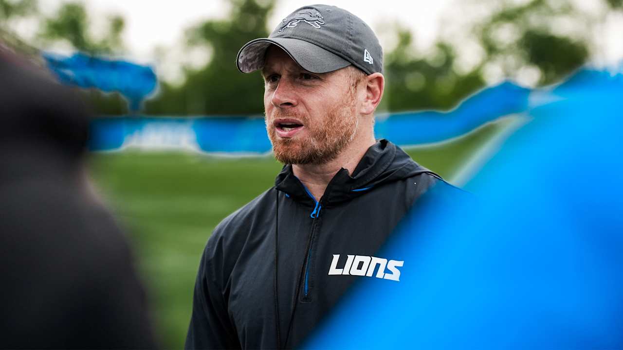 What new Detroit Lions tight ends coach Tyler Roehl wants to see from ...