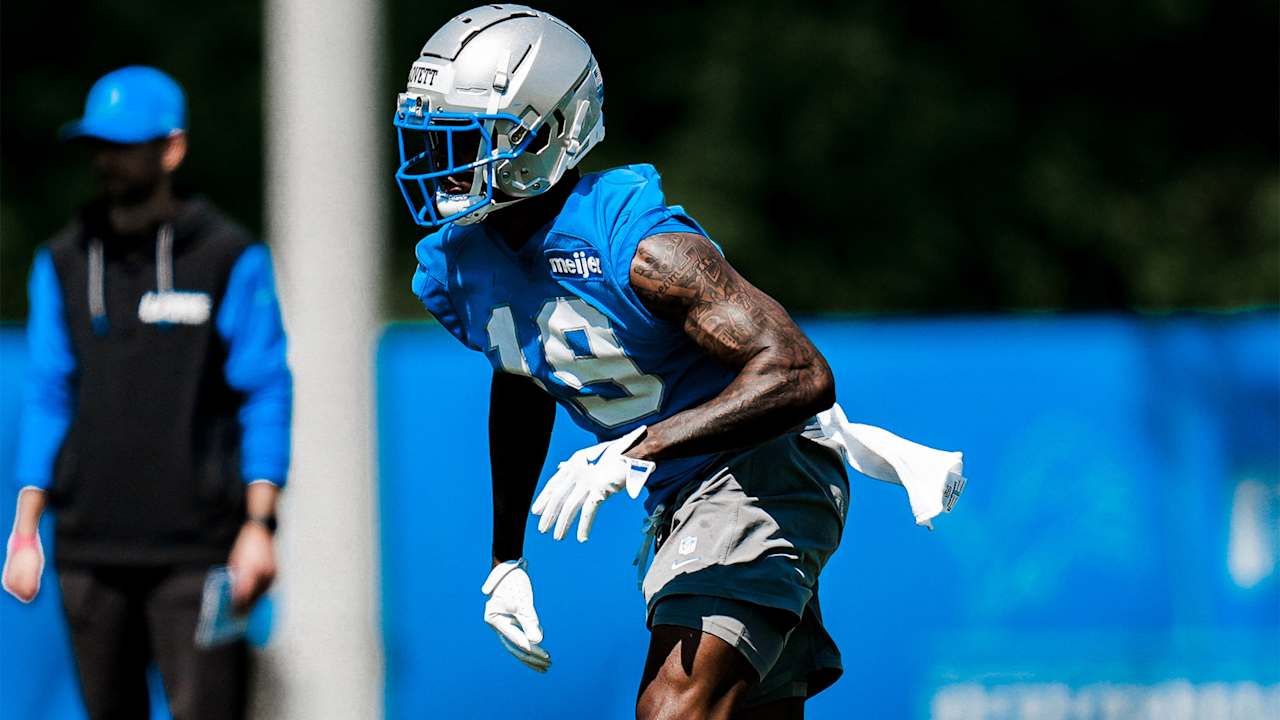 Detroit Lions rookie WR Dominic Lovett ready to 'be a sponge' & learn ...
