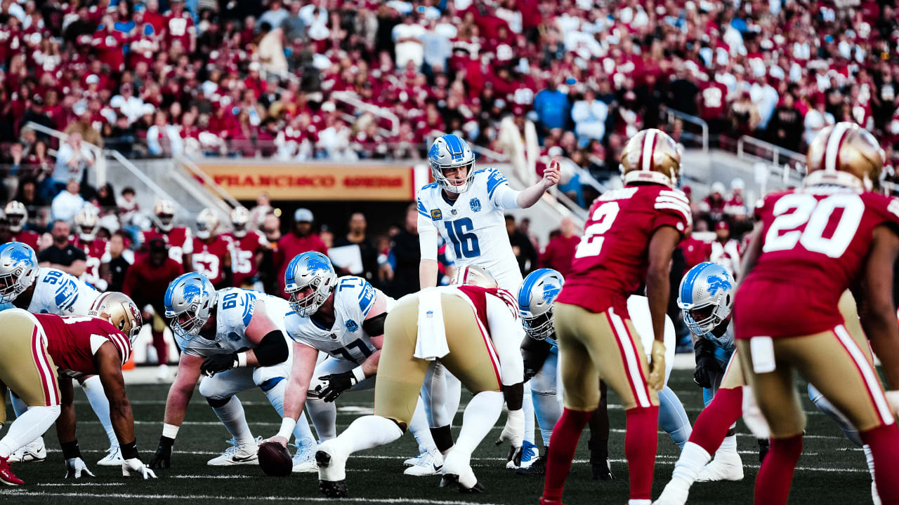 RECAP: Detroit Lions vs. San Francisco 49ers, Sunday January, 28