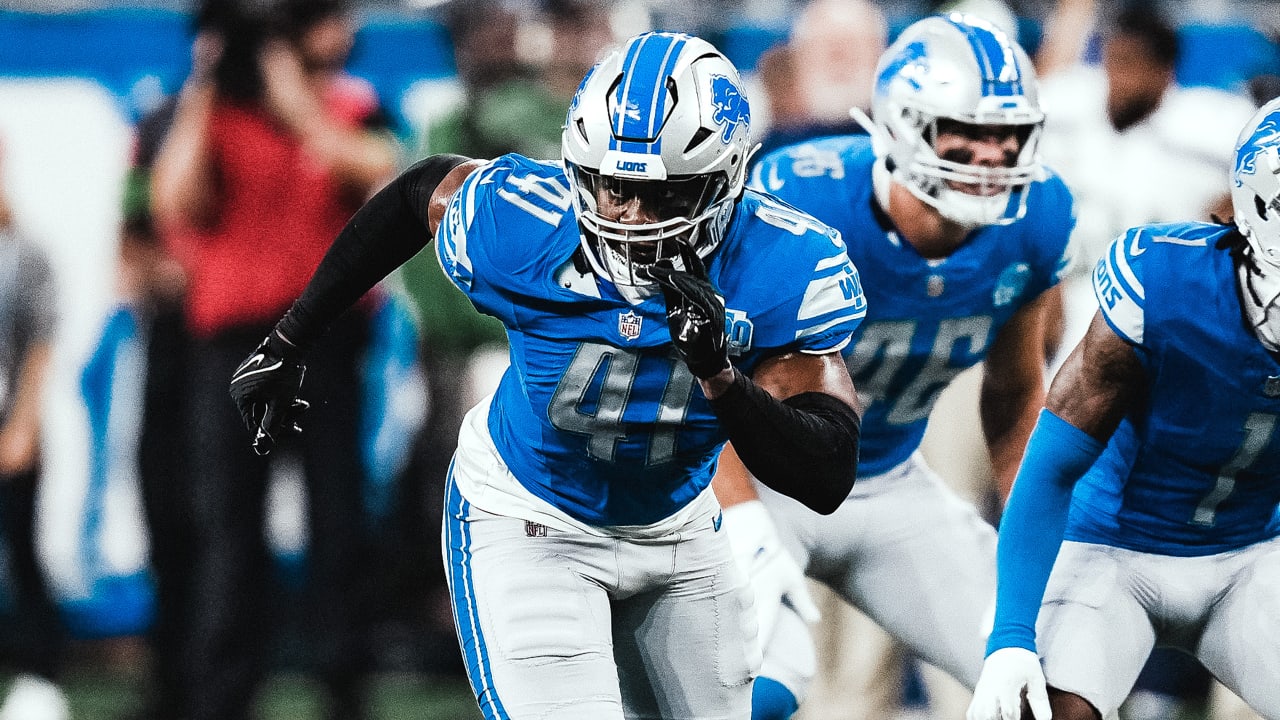 Detroit Lions activate edge rusher James Houston from IR