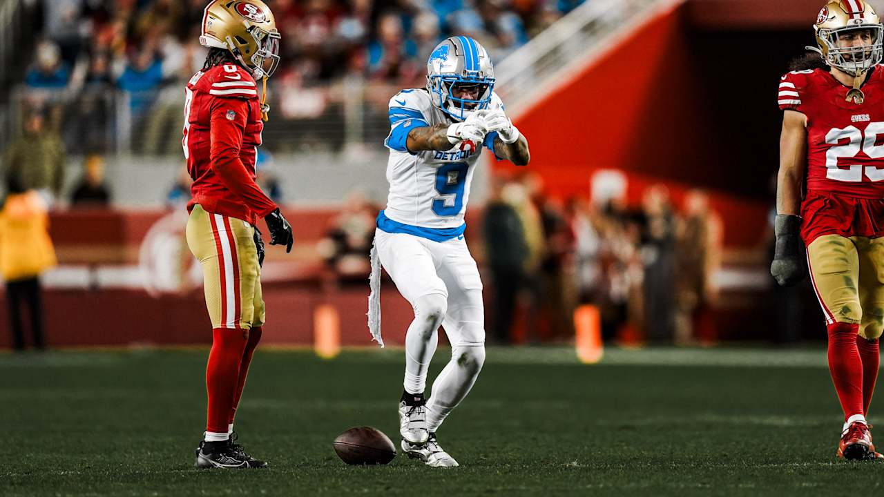 Jameson Williams' best plays from 2-TD game vs. 49ers Week 17