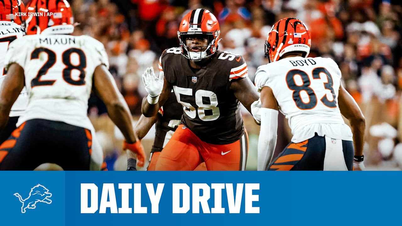 Detroit Lions sign DE Isaiah Thomas off Cincinnati Bengals practice squad