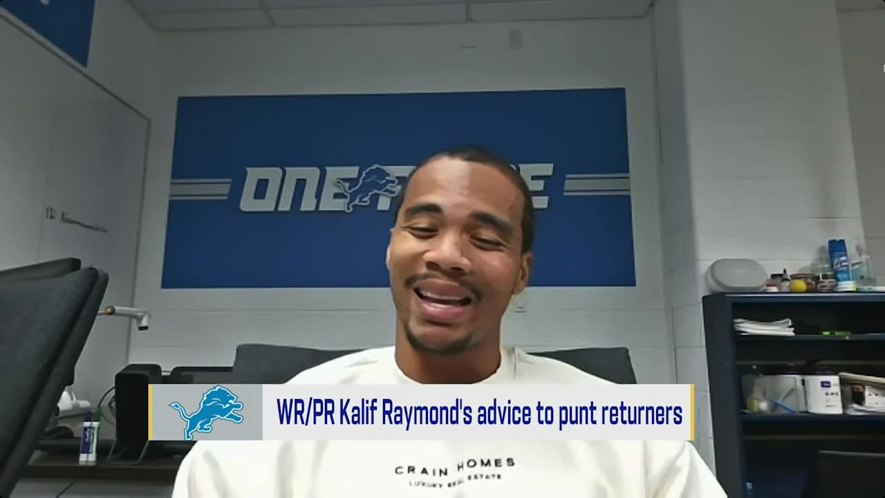 Lions WR Kalif Raymond joins 'GMFB'