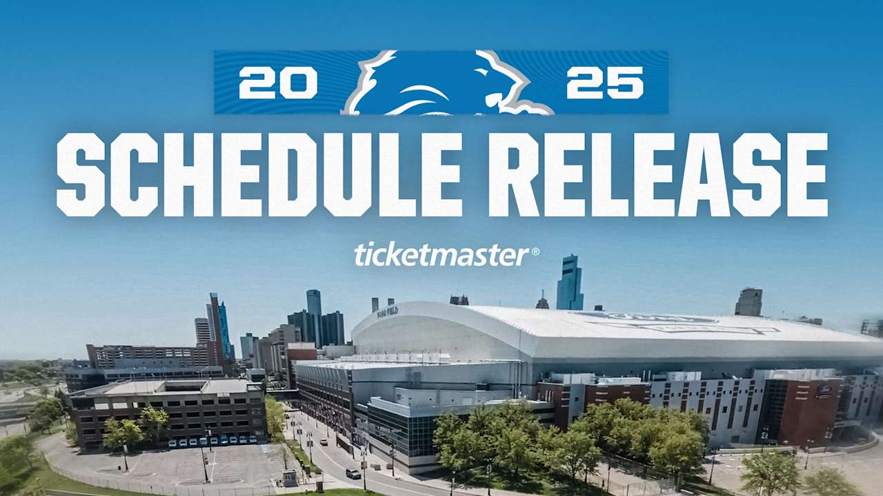 2025 Lions schedule release