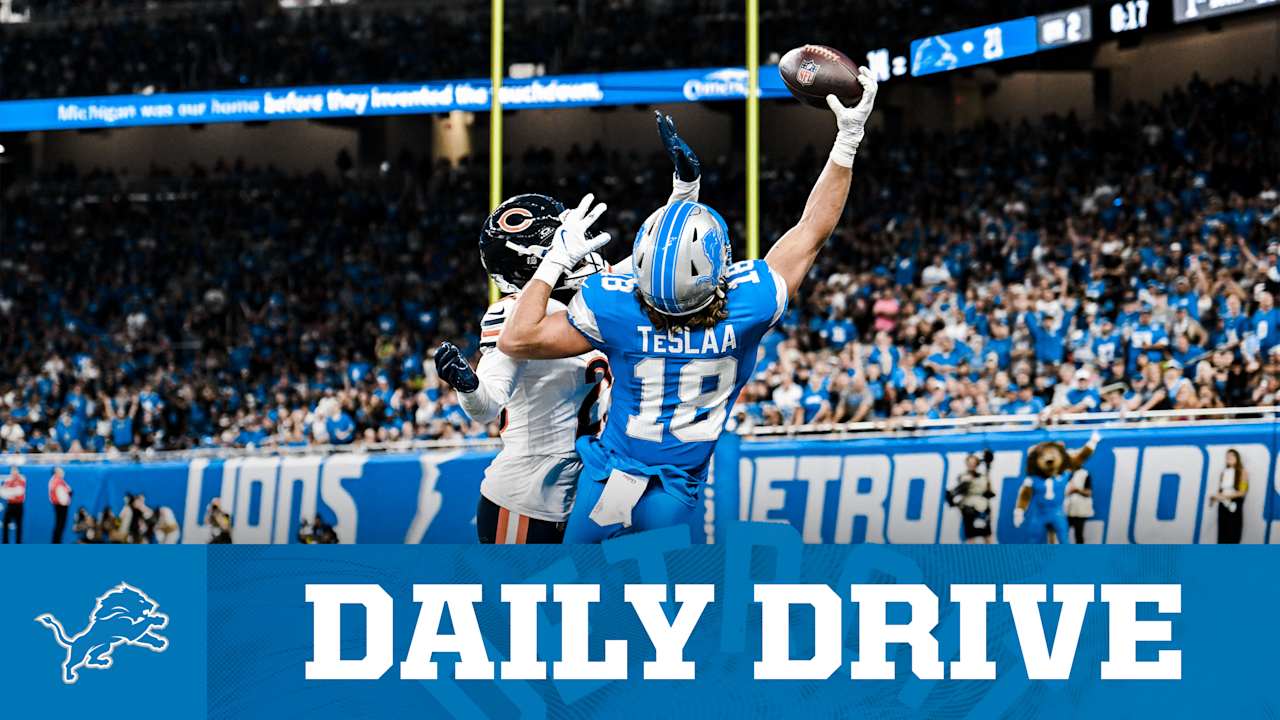 Detroit Lions wide receiver Isaac TeSlaa has two NFL catches. They may ...