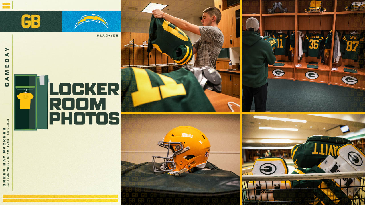 Photos: Packers' equipment staff prepares 50s Classic uniforms for ...