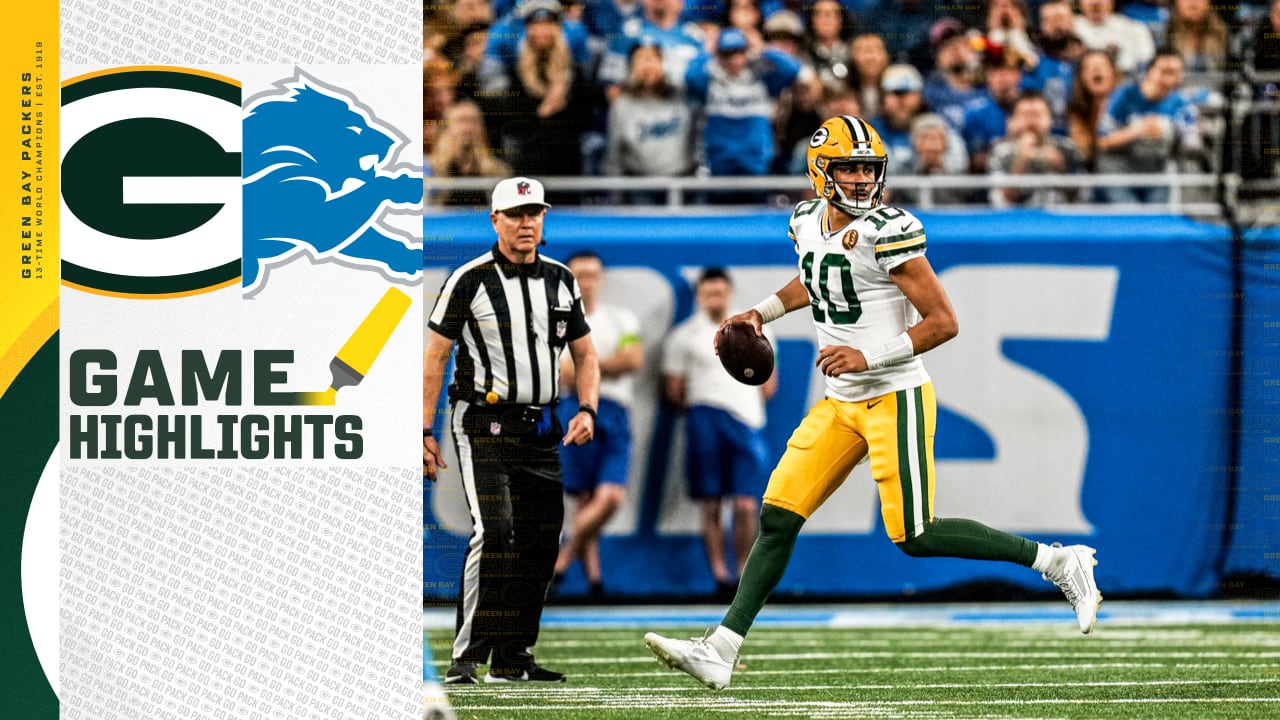 Jordan Love shows off speed on 37-yard run | Packers vs. Lions