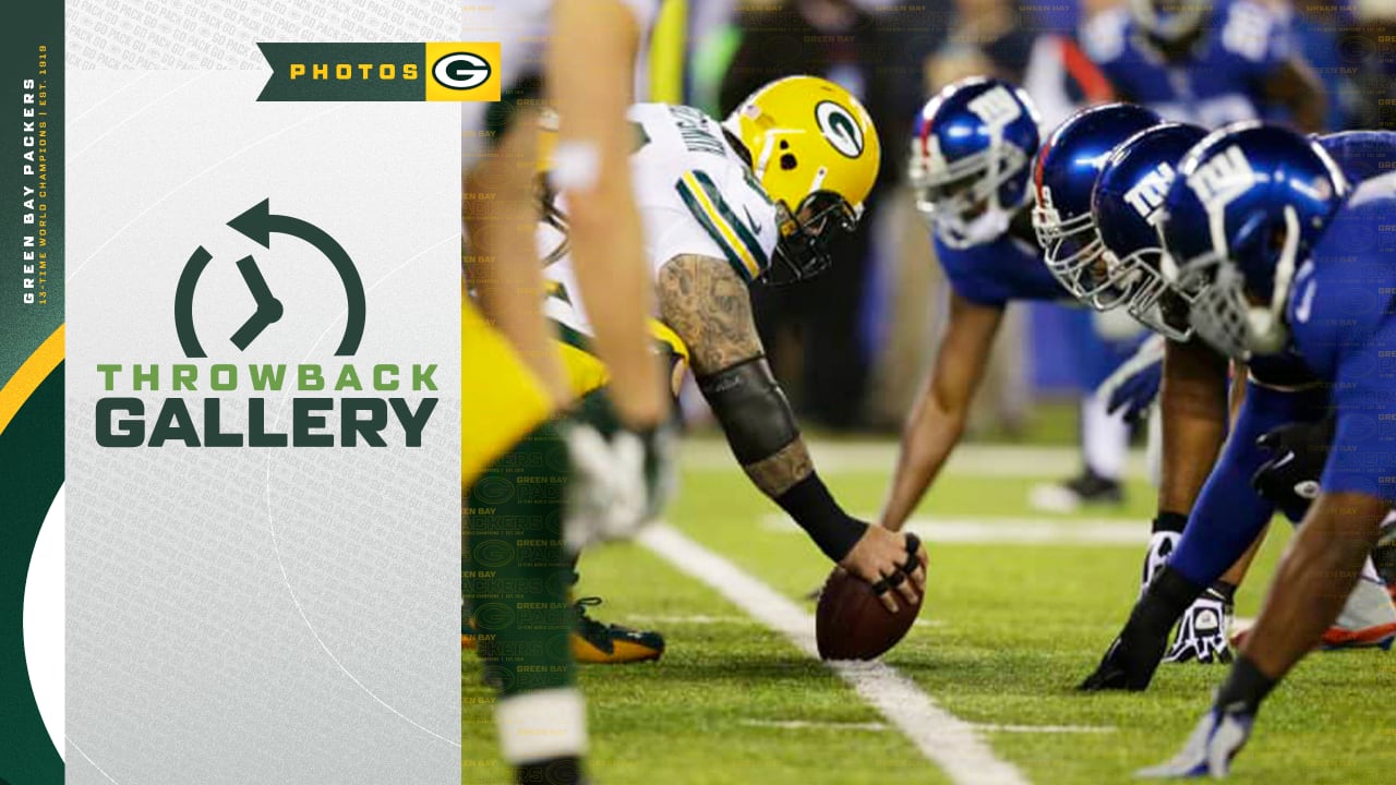 Throwback: Top photos in recent Packers-Giants history