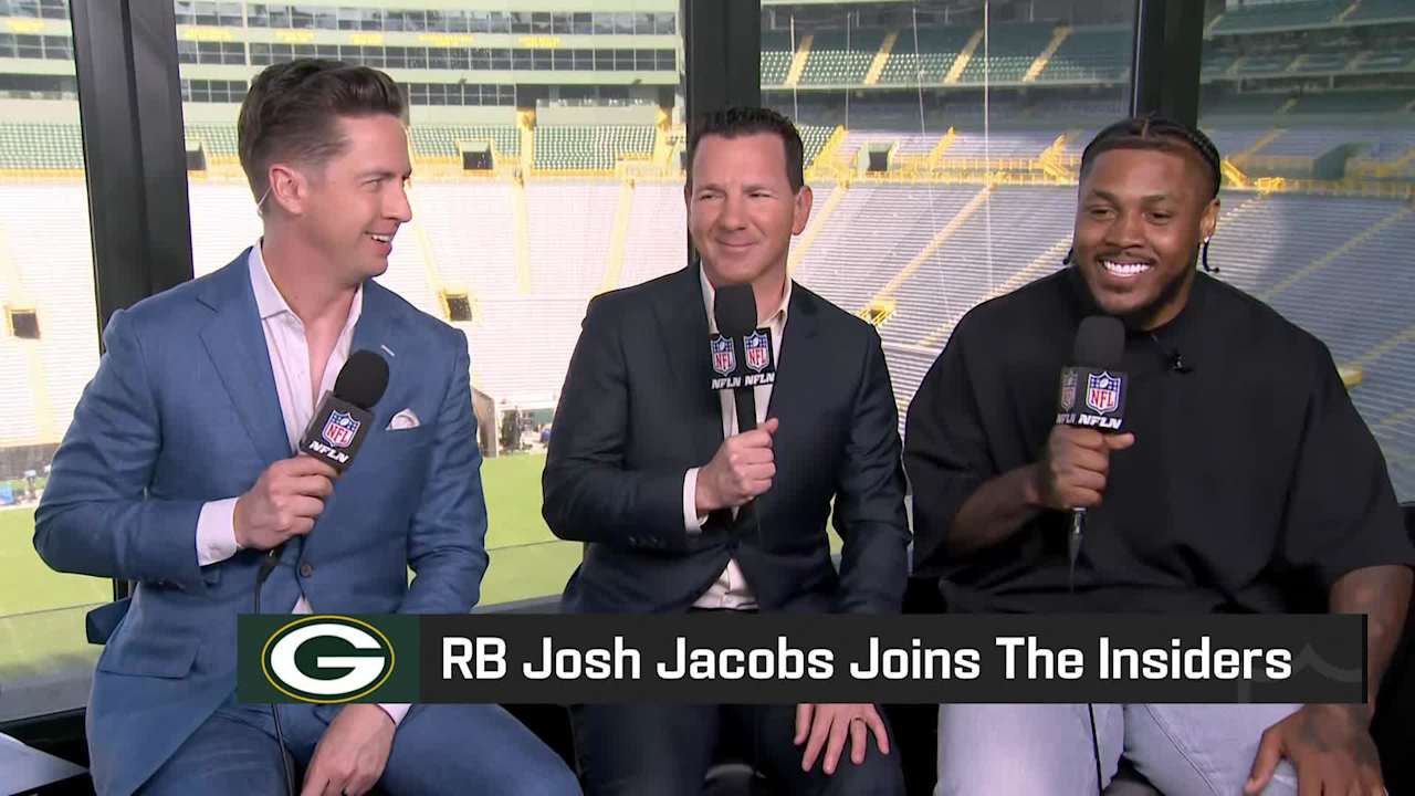 Packers RB Josh Jacobs joins 'The Insiders' for exclusive interview a ...