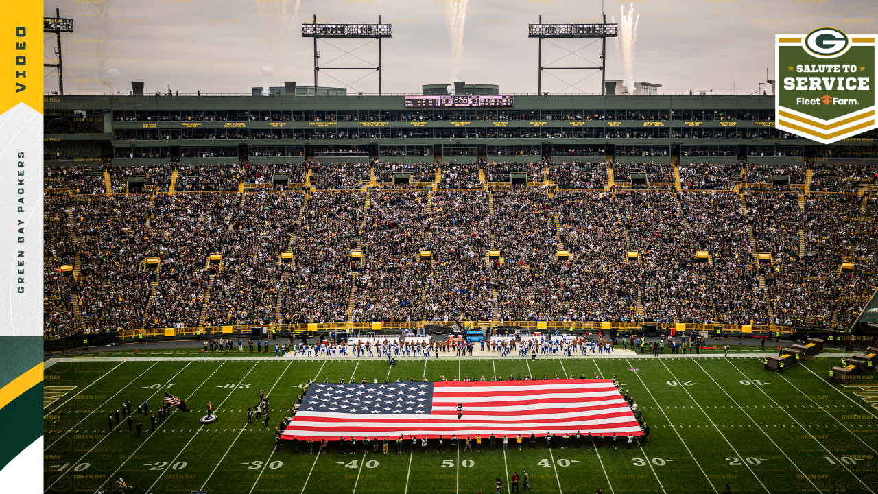 Green Bay Packers players send a special shoutout to all active and ...