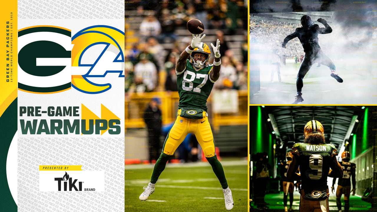 Best photos from Packers-Rams pregame | Week 9