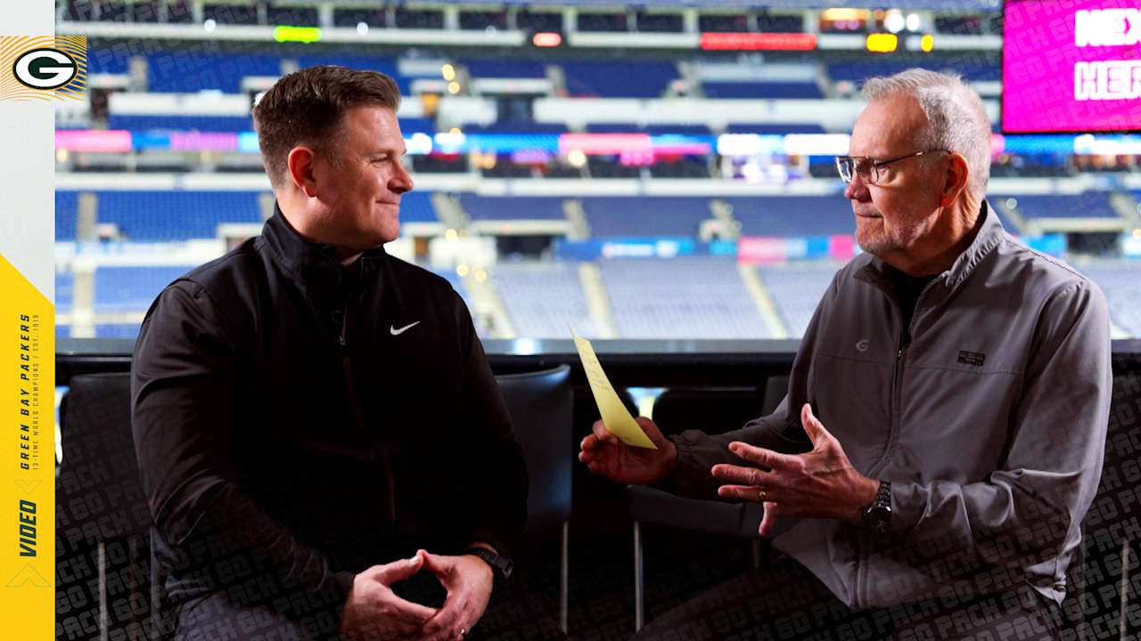 Brian Gutekunst 1-on-1 at 2025 NFL Scouting Combine