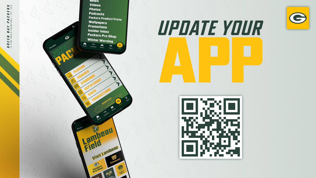 Packers fans asked to update their Packers app before gameday