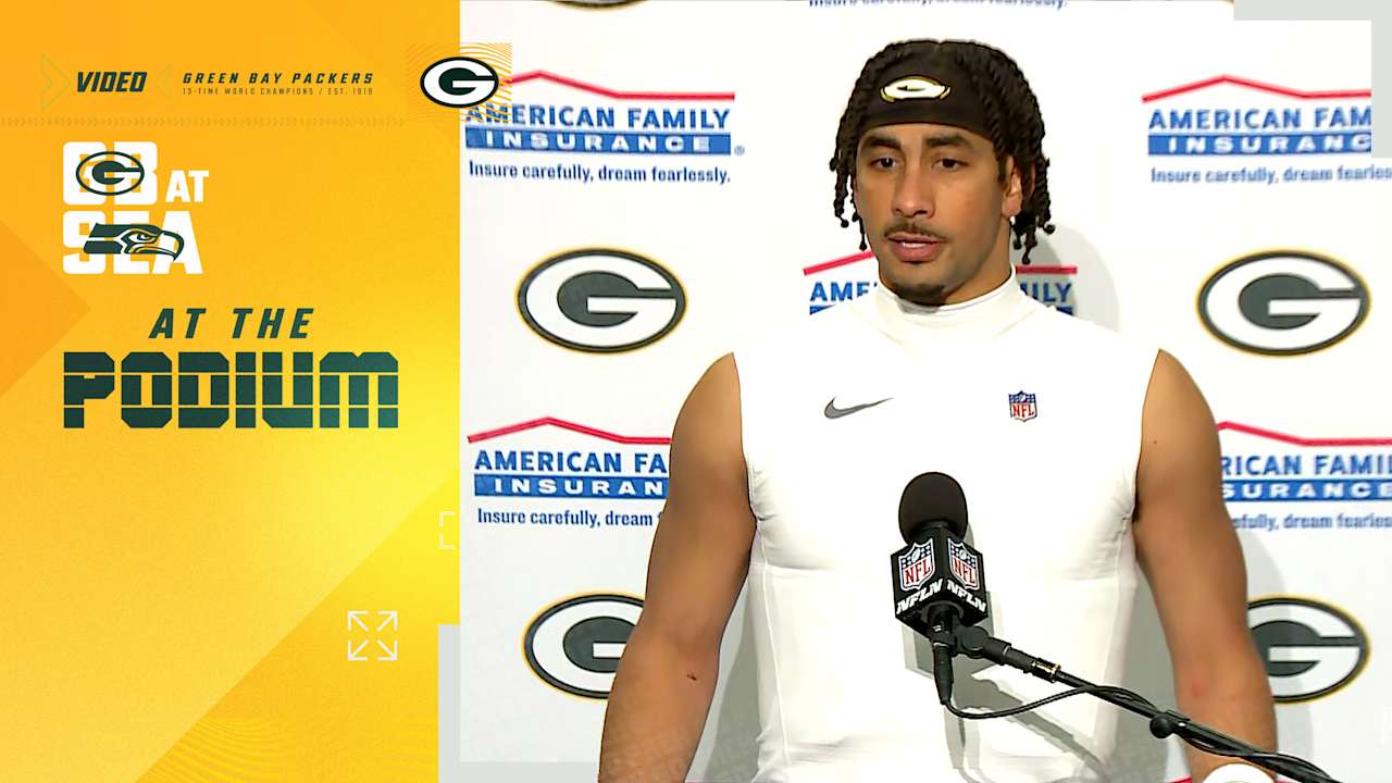 Jordan Love on win vs. Seahawks: 'I think we're in a really good spot'